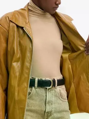 HAVEONE Belted Zip-up Jacket