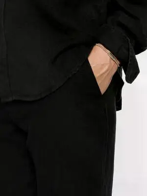120% Lino Linen Drawstring Trousers