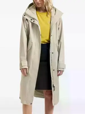 DIDRIKSONS Melinda Hooded Touch-strap Coat