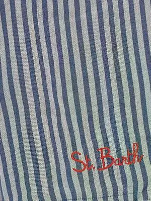 MC2 SAINT BARTH Fouta Striped Beach-towel