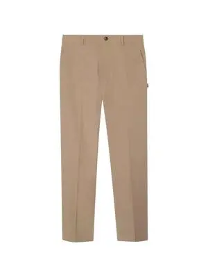 Burberry Cotton Twill Chinos - Neutrals