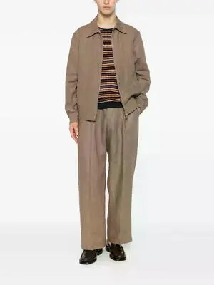 Nn07 Bari 6686 Striped Knitted Vest
