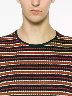 Nn07 Bari 6686 Striped Knitted Vest