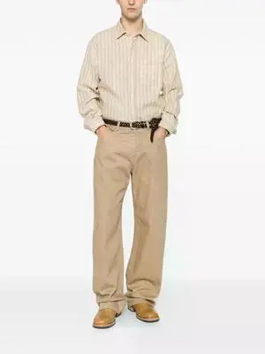Nn07 Deon 5728 Striped Shirt