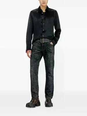DIESEL® Jacquard-logo Shirt