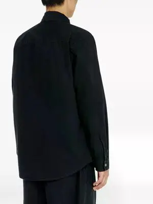 DIESEL® Oval D Logo Zip-up Shirt