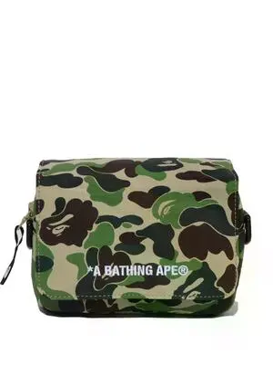 A BATHING APE Abc Camo Messenger Bag