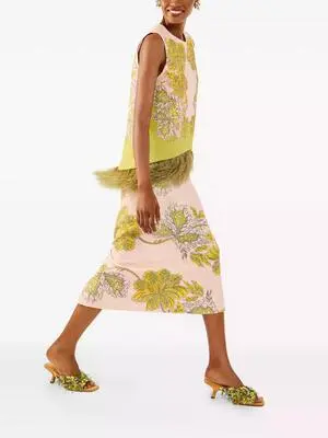 La DoubleJ Rustic Cotton Pencil Skirt