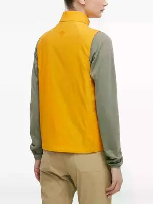 MARMOT Logo Print Zip-up Gilet
