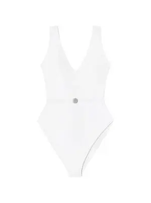Tory Burch Belted Swimsuit