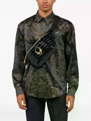 Roberto Cavalli Tiger Plaque Belt Bag