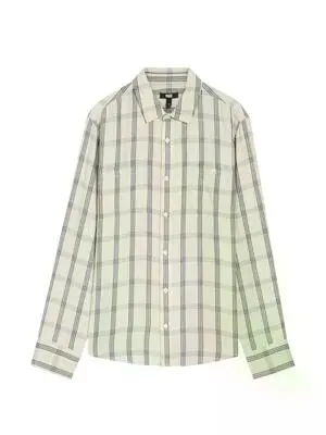 Paige Everett Check-pattern Long-sleeve Shirt