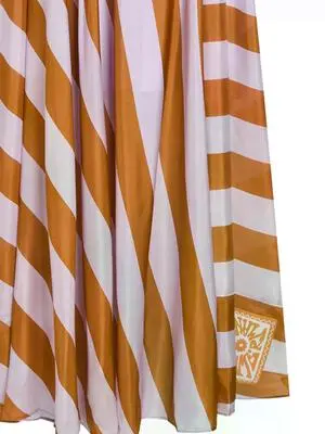 Zimmermann Indra Striped Silk Maxi Dress