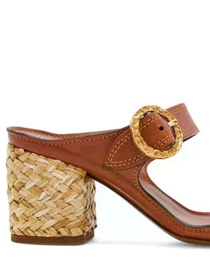 Zimmermann Solena Woven Heel Sandals