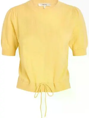 FRAME Charm Drawstring Waist Sweater