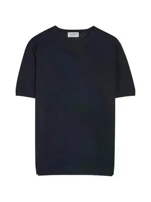 John Smedley Park Short-sleeved T-shirt - Blue