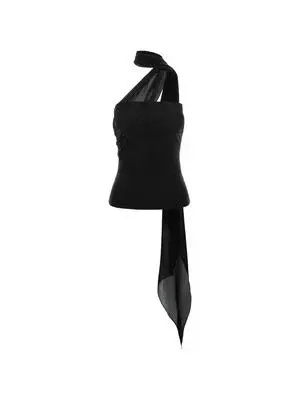 MANURI Elsa Draped-panel Top