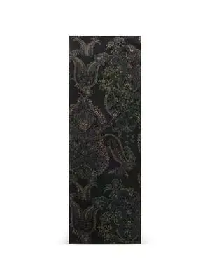 Roberto Cavalli Ornamental Scarf - Black