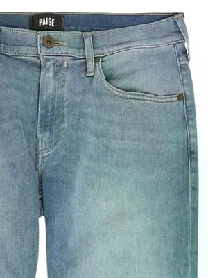Paige Federal Faded-wash Slim-fit Jeans - Blue