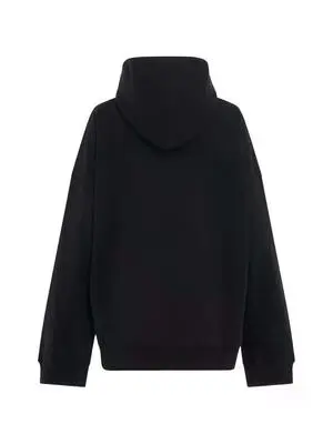 Balenciaga Mirror-print Wide-fit Hoodie