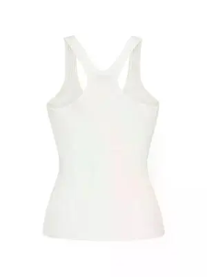 Adam Lippes Peretti Ribbed Tank Top - Neutrals