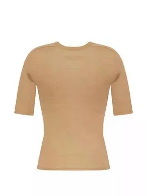 Adam Lippes Kerr Short-sleeve Sweater
