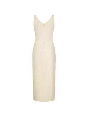Adam Lippes V-neck Sleeveless Dress