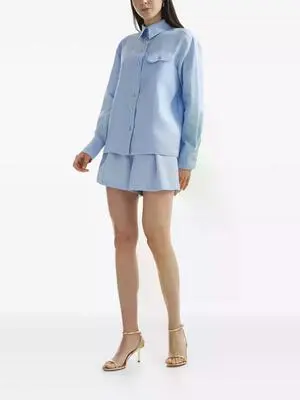 MIA PECULIAR Wave Linen Shirt