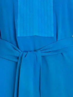 JOSEPH Belted Pintuck Detail Blouse