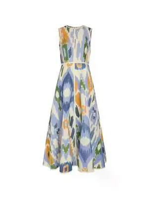 EMPORIO SIRENUSE Sleeveless Midi Dress - Neutrals