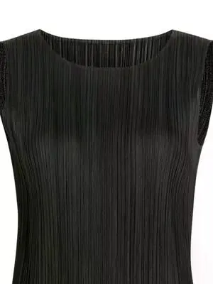 Issey Miyake Sleeveless Midi Dress