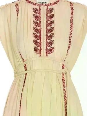 MARANT ETOILE Etoile Embroidered Maxi Dress