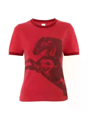 Chloé Horse Print T-shirt