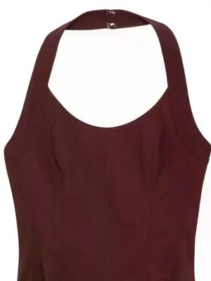Simkhai Melissa Halterneck Midi Dress