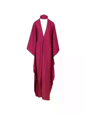 TALLER MARMO Draped Sleeve Maxi Dress