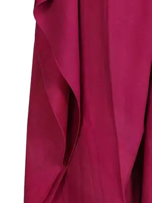 TALLER MARMO Draped Sleeve Maxi Dress
