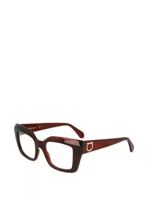 FERRAGAMO Gancini Cat-eye Glasses