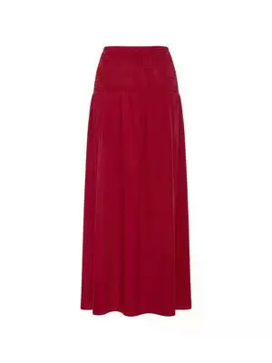 Seafolly Shirred Waist Maxi Skirt