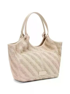 FRAU Mini Raffia Tote Bag