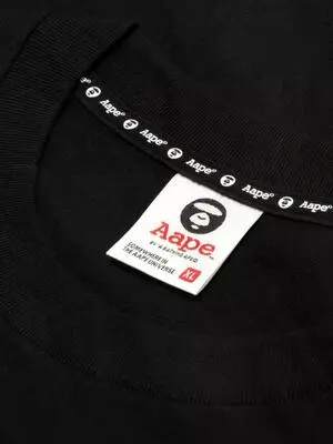 AAPE BY *A BATHING APE Aapenow Moonface-print T-shirt