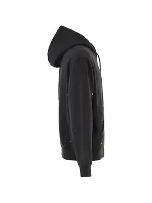 Carhartt Work In Progress Paint-effect Zip-up Hoodie