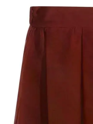 Brunello Cucinelli Sheer Pleated Skirt
