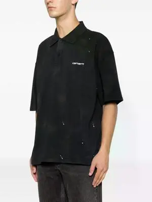 Carhartt Work In Progress Paint-splatter Polo Shirt