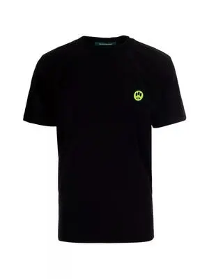 BARROW Logo Print Cotton T-shirt - Black
