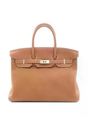 Hermès 35 Birkin Tote Bag - Neutrals
