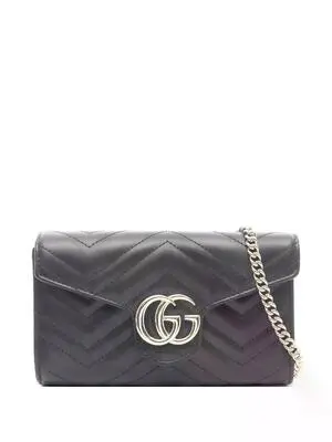 Gucci Gg Marmont Chain Crossbody Bag
