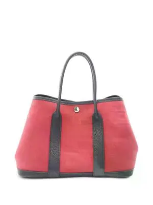 Hermès Tpm Garden Party Tote Bag - Red