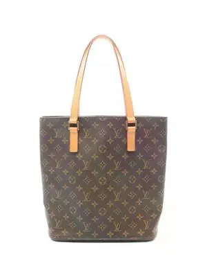 LOUIS VUITTON Monogram Canvas Gm Vivian Tote Bag - Brown