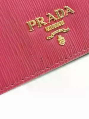 Prada 2010s Leather Card Case