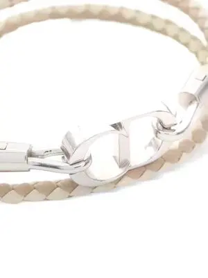 Dior Cd Icon Braided Bracelet - Neutrals